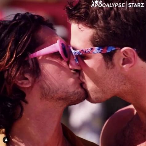 Auscaps Beau Mirchoff And Avan Jogia Shirtless And Kiss In Now