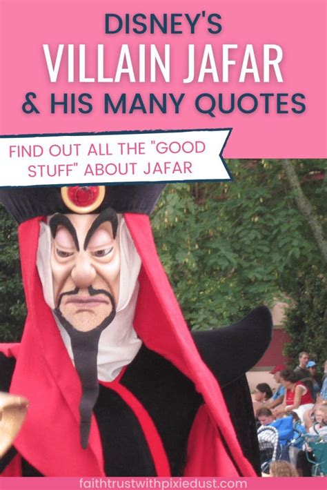 Villain Jafar And His Many Quotes Villain Disney Quotes Best Disney