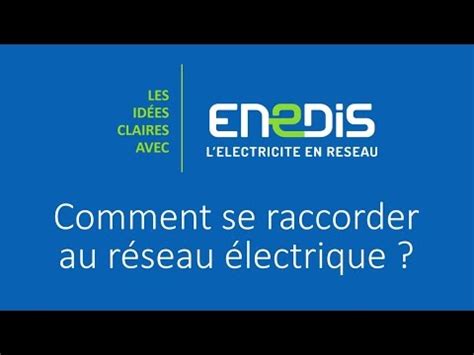 Comment se raccorder au réseau électrique YouTube