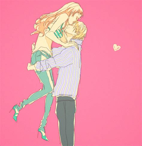 Sanami Sanji X Nami Fan Art Fanpop