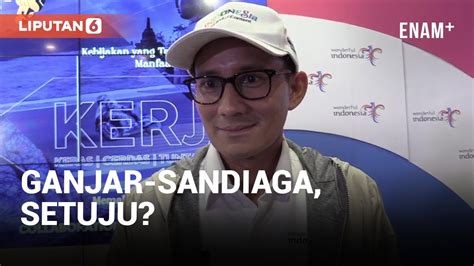Sandiaga Uno Optimis Jadi Cawapres Ganjar Pranowo Tapi Liputan
