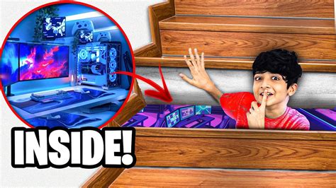 I Built A Secret Gaming Room To Hide From Zalmi Bhai YouTube