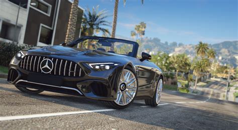 Mercedes Benz Sl Amg Add On Replace Gta Mods