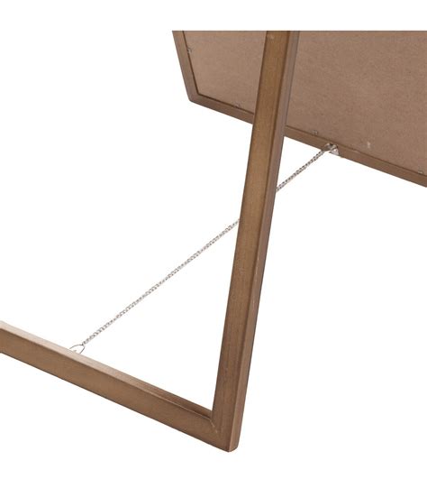 Miroir Sur Pied En Alu Et Bois De Peuplier 40 X 160 Cm Bricorama