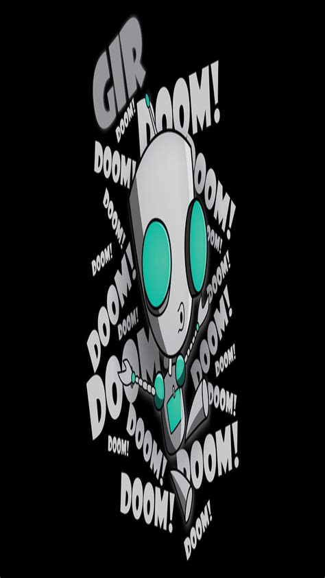 Gir Doom Girr Invader Zim Theme HD Phone Wallpaper Peakpx