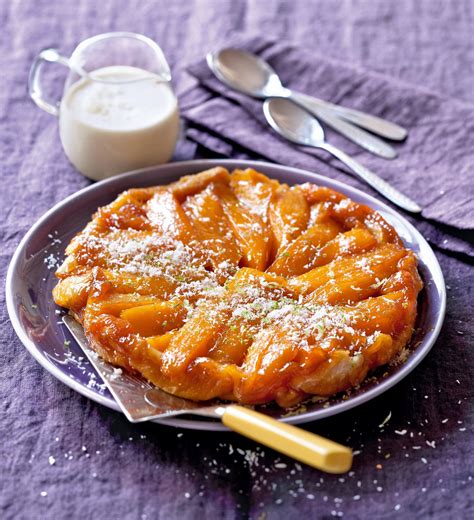 Recette tatin de mangues à la sauce coco Marie Claire