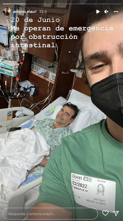 Toño Mauri vuelve a casa tras ser operado de emergencia gracias por