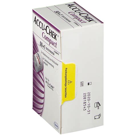 ACCU CHEK Compact Teststreifen 51 St Shop Apotheke