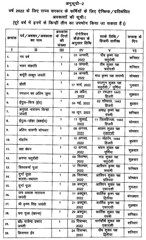 Bihar Government Calendar 2024 With Holidays Blinni Delilah