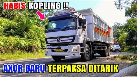 Habis KOPLING AXOR 2528 EURO4 DiTarik Dump Truk HINO FAW JH6 SIBA