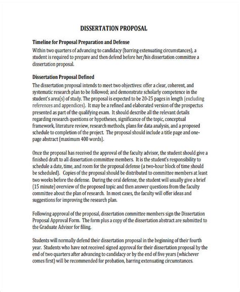 dissertation proposal