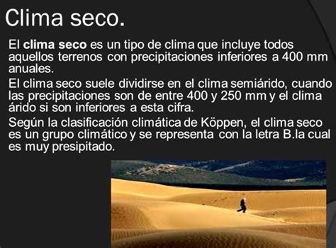 Que Estado Presenta Un Clima Seco Des Rtico Brainly Lat
