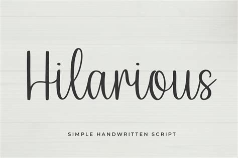 Hilarious Font By Abodaniel Creative Fabrica