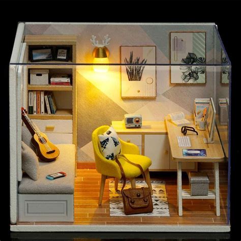 diy小屋手工制作3d立體拼圖小房子拼裝別墅模型玩具生日禮物女孩 露天市集 全台最大的網路購物市集