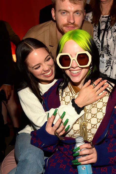 Finneas O Connell Claudia Sulewski And Billie Eilish At The