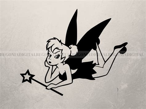 Tinkerbell Decal Svg Tinkerbell Svg Cut Files Princess Magic Etsy