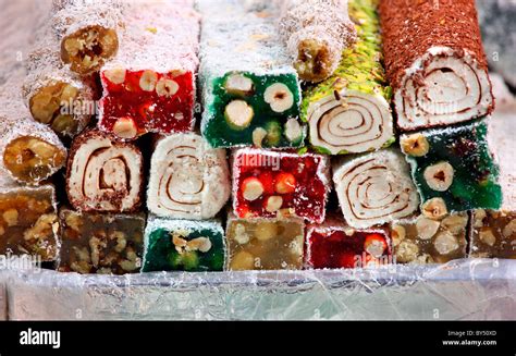 Oriental Sweets In The Misir Carsi Means Egyptian Market The Spice