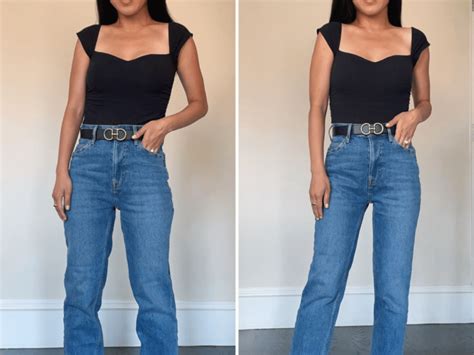 Sweater Tucking Tips Tricks How To Belt Over A Dress Sweater Pants