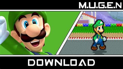 M U G E N CHAR Super Mario Super Better Luigi By Diamondswag 12
