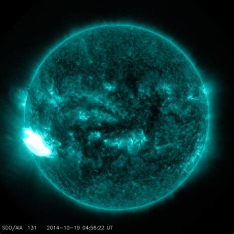 Sun Unleashes Powerful X Class Solar Flare Video Photos Space
