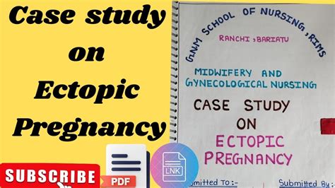 Case Study On Ectopic Pregnancy OBG Ncp On Ectopic Pregnancy