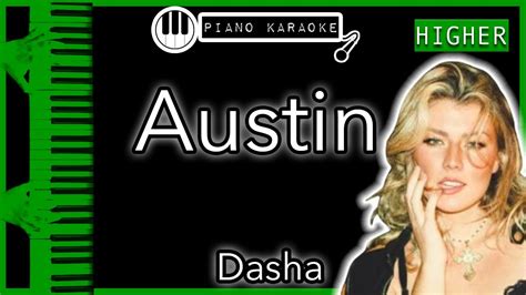 Austin Boots Stop Workin HIGHER 3 Dasha Piano Karaoke
