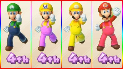 Super Mario Party Mod Minigames Luigi Vs Wario Vs Daisy Vs Donkey