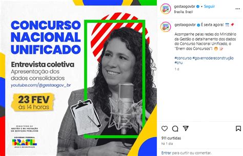 Concurso Nacional Unificado Edital Em Janeiro De Veja