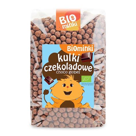 KULKI CZEKOLADOWE BIO 500 g BIOMINKI PRODUKTY ZBOŻOWE PŁATKI