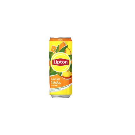 24 Canettes Lipton Ice Tea Pêche 24 x 33 CL Grossistes boissons