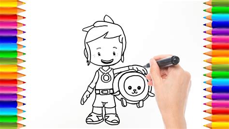 Cómo dibujar El Guerrero David Pequeños Héroes YouTube