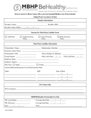 Fillable Online TABLE OF CONTENTS Masspartnership Fax Email Print