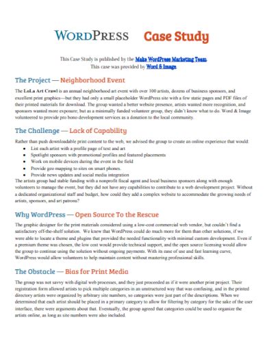 Free Case Study Format Samples In Ms Word Google Docs Pages Pdf