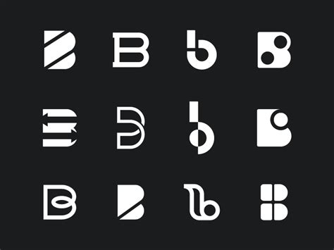 The Different Type Of Font Used In Logos And Web Design Including