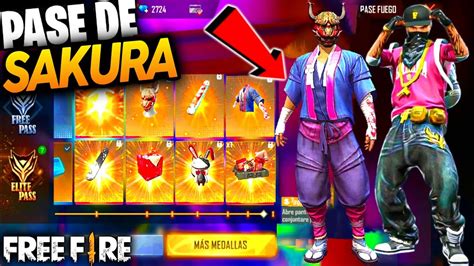 Cómo obtener el pase SAKURA en Free fire 100 GRATIS y muy fácil 500