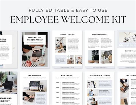 Employee Onboarding Template New Hire Handbook Training Manual Template