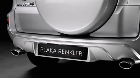 Plaka Renkleri ve Anlamları Nelerdir Toyota Blog