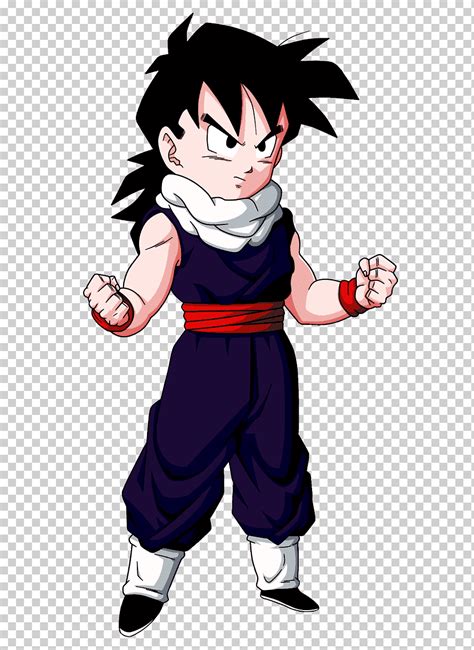 Gohan goku vegeta goten troncos baby dance niño humano bañador png