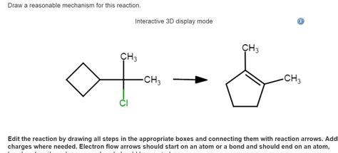 Solved Draw A Reasonable Mechanism For This Reaction Edit Chegg