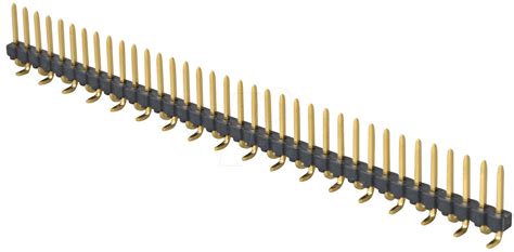Sl X G Smd Pin Smd Header Straight Pitch At Reichelt
