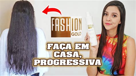 Como Aplicar A Progressiva Fashion Gold Em Casa Passo A Passo Para O