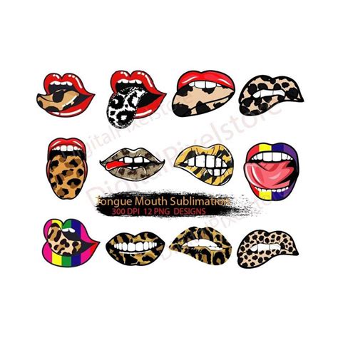 Tongue Png Rolling Stone Tongue Png Lips Tongue Png Leopard Inspire