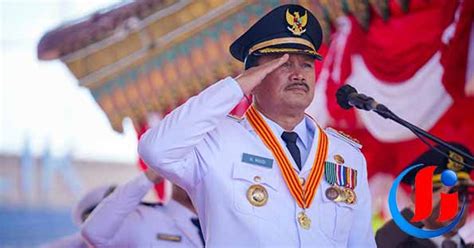 Upacara HUT RI Ke 78 Wali Kota Madiun Maidi Jaga Etika Ketimuran Dan
