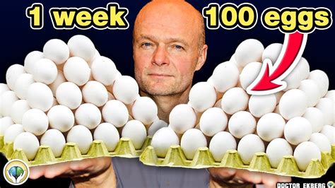 I Ate 100 EGGS In 7 Days Here S What Happened To My CHOLESTEROL YouTube