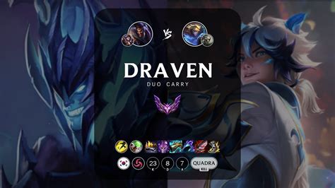 Draven ADC Vs Ezreal KR Master Patch 14 8 YouTube