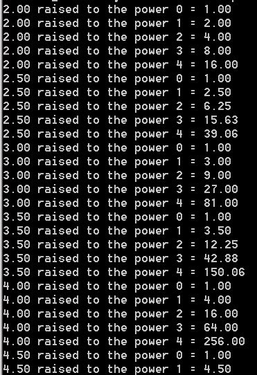 a recursive power function function recursive function c ansi c