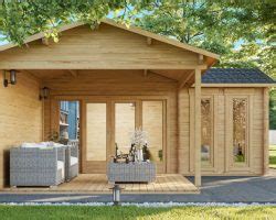 Hansa Corner B Chalet de Jardin 18m² 44mm