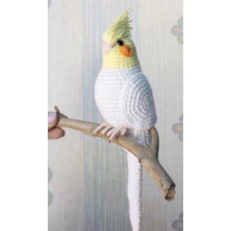 pet calopsita amigurumi crochê amigurumis Shopee Brasil