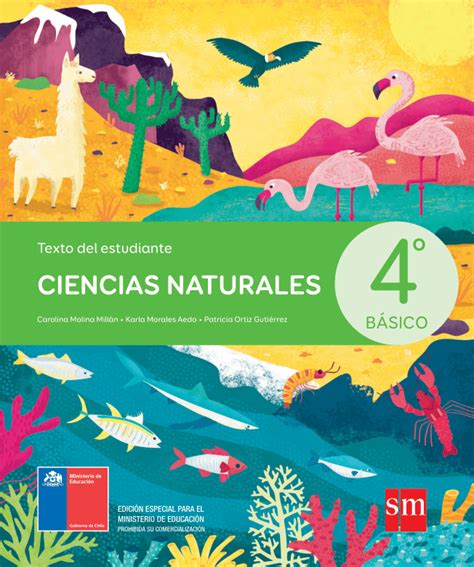 Libro de Ciencias Naturales 4 Básico 2025 Mineduc