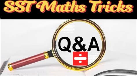 SST FPSC SPSC Maths Divisibility Test Of A Number Part I YouTube